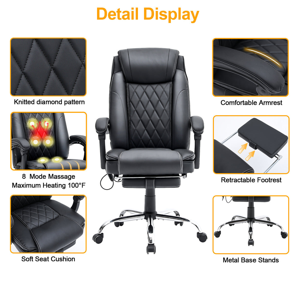 Executive revolving office chair store