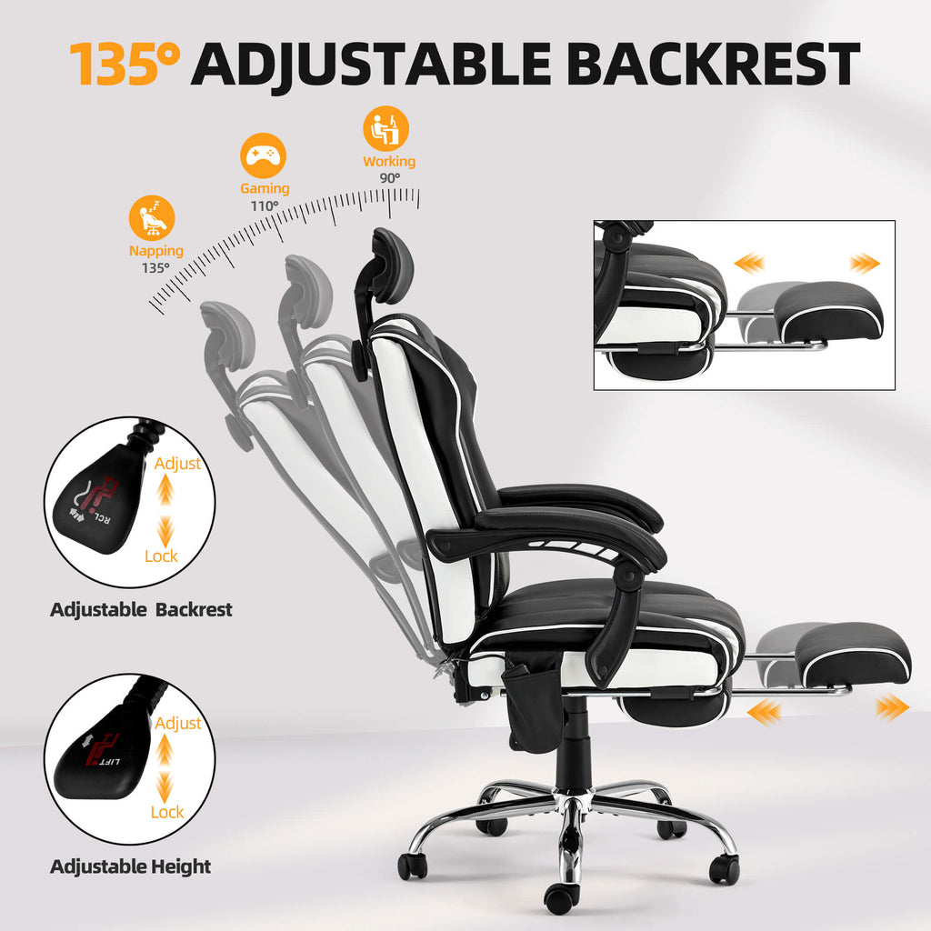 Best Office Chairs with Lumber Support | Ergonomic Desk Chairs - HOMREST