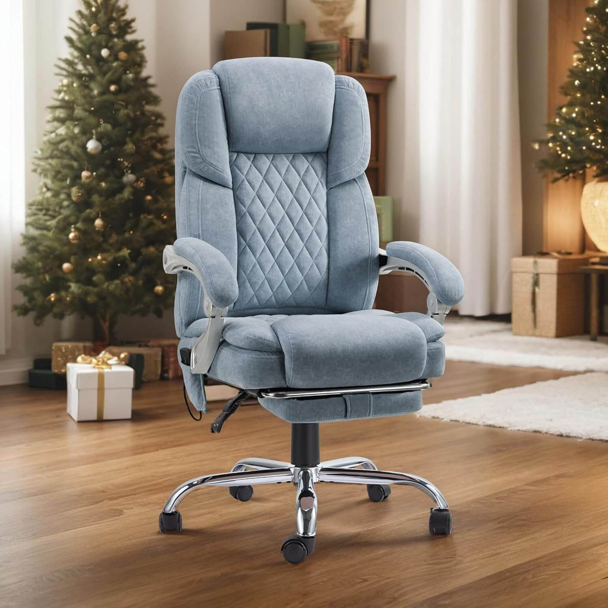 Reclining Desk Chair | Massage & Heat - Homrest