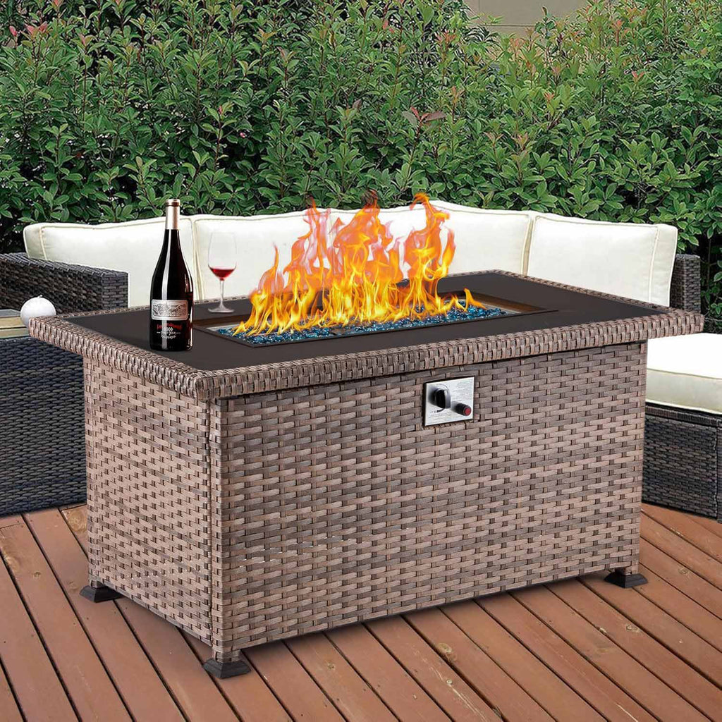 Gas Backyard Fire Pit | Safe, Stylish, & Durable – Homrest