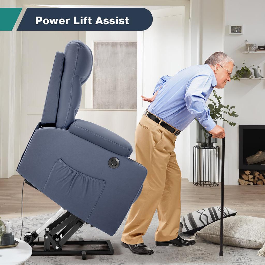 Homrest Electric Power Lift Recliner Chair Sofa with Massage