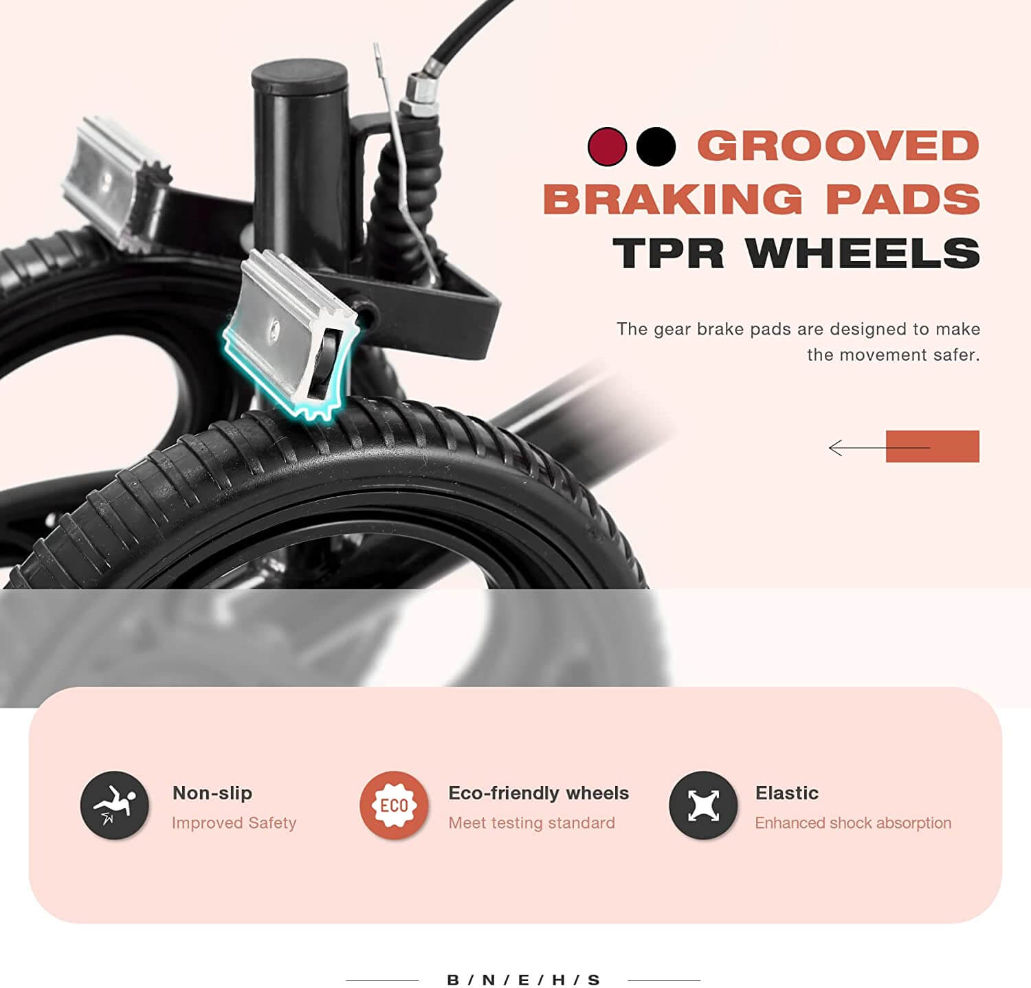 Steerable Knee Scooter for Foot & Ankle Injured Adults